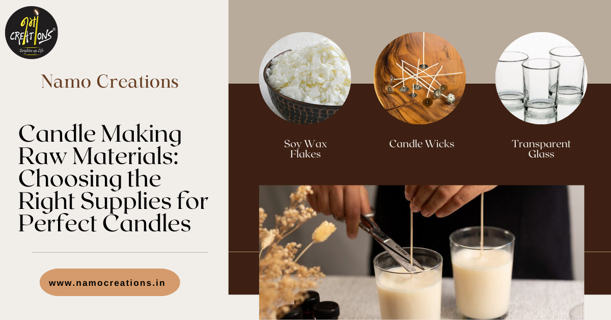 Candle Making Raw Materials: Right Supplies for Perfect Candles